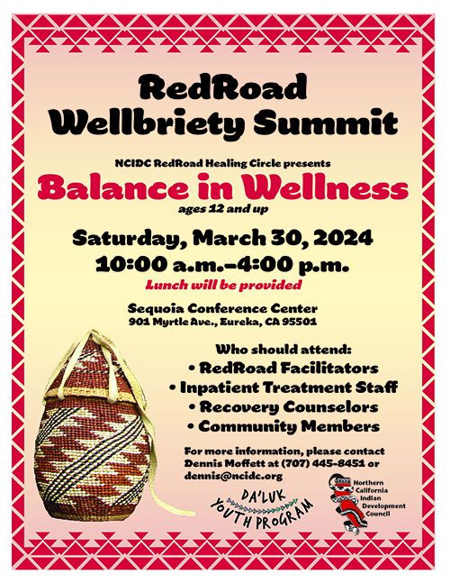 RedRoad Wellbriety Summit | NCIDC